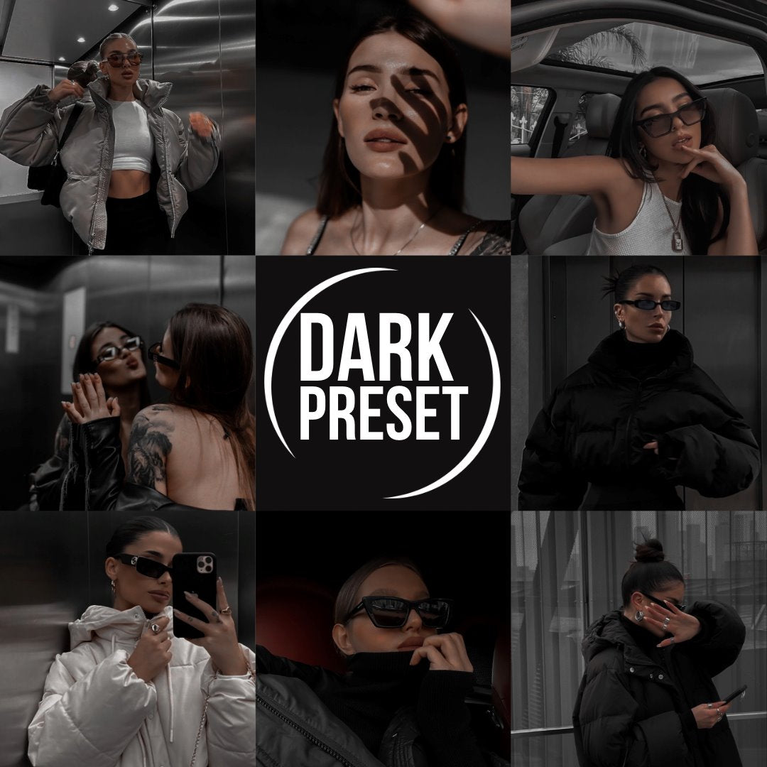 Dark moody Presets – edital